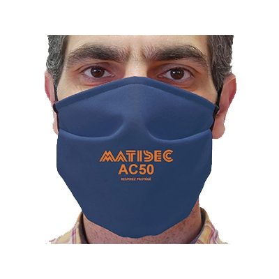 MATISEC : MATISEC lance son masque barrière AC50 | PompierCenter.com